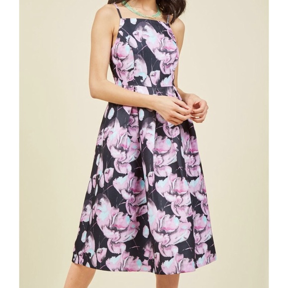Modcloth | Dresses | Fit And Flare Modcloth Dress With Pockets | Poshmark